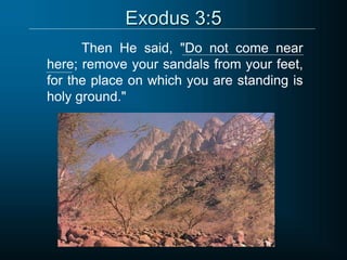 Exodus: 3 | PPT