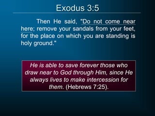 Exodus: 3 | PPT | Christianity | Religion & Spirituality