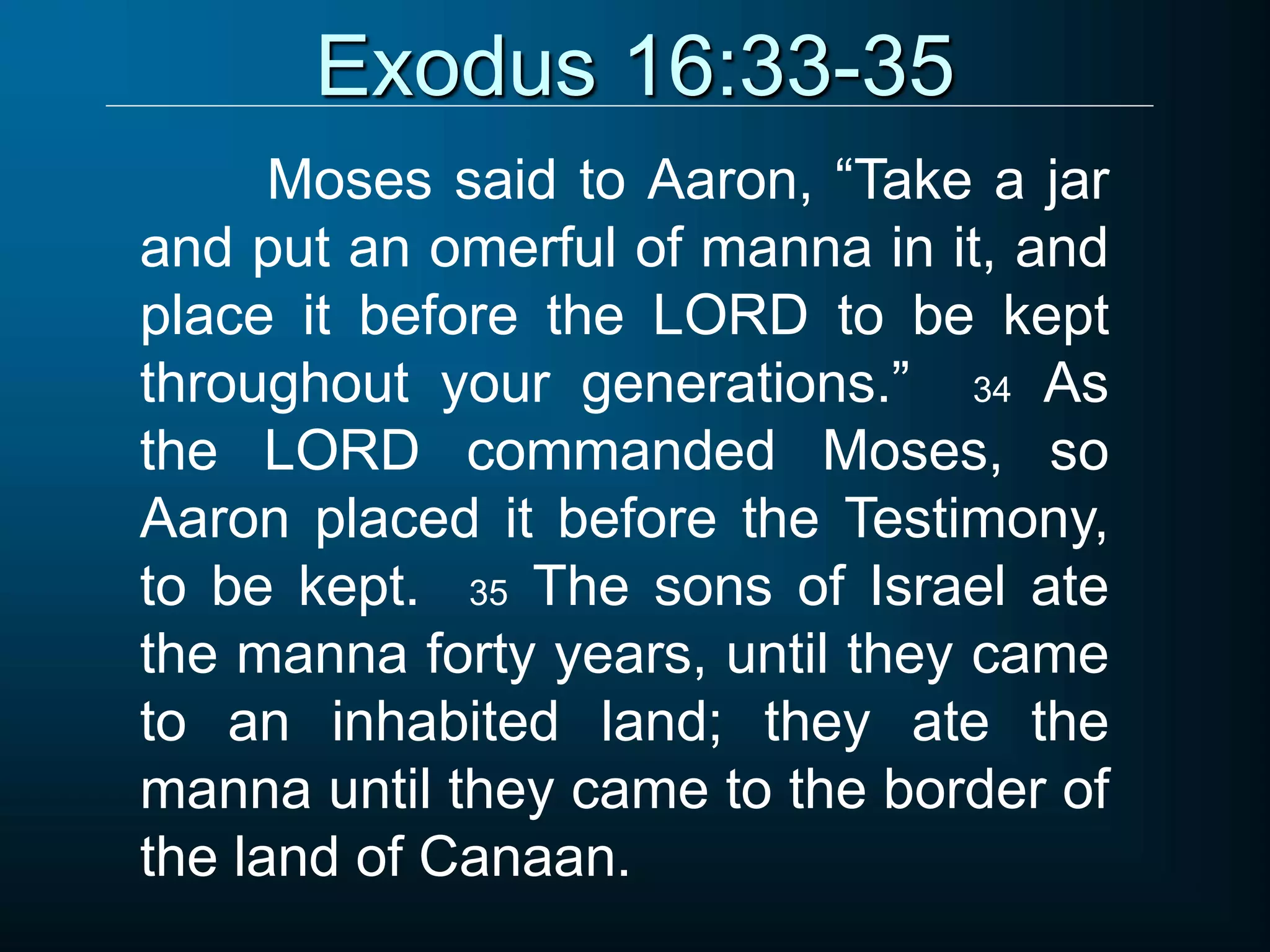 Exodus:15 | PPT