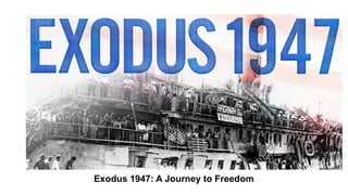 The Untold Journey of Holocaust Survivors | PPTX