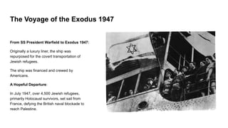 The Untold Journey of Holocaust Survivors | PPT