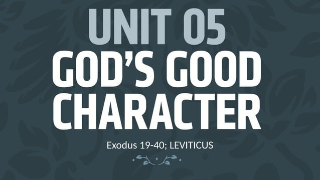 Exodus 20.2-17 God’s Good Law GPBC 01.05.25.pptx
