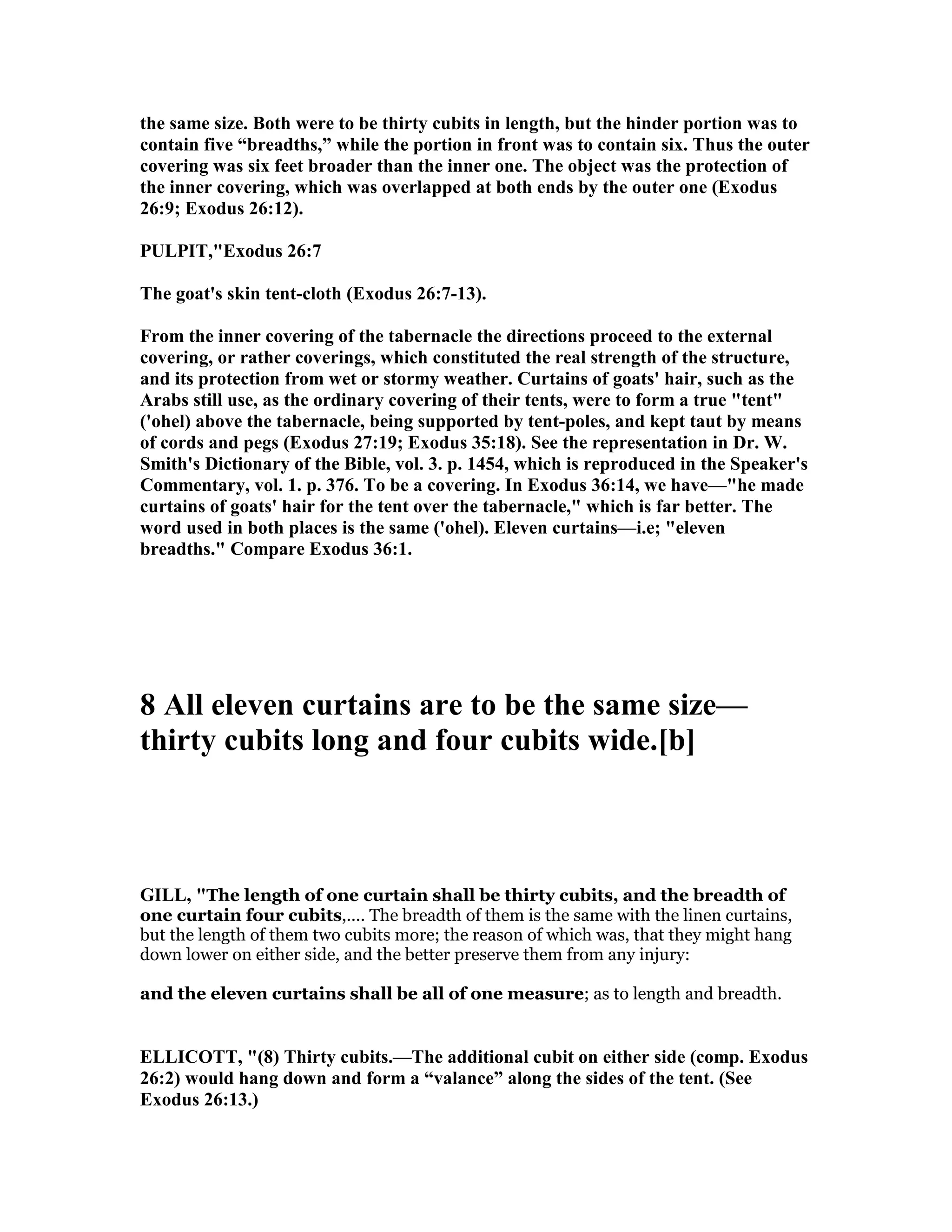 Exodus 26 commentary | PDF