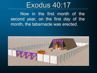 Tabernacle Exodus 40