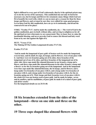 Exodus 37 commentary | PDF