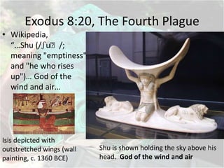 Exodus Chapters 8;15 to 9;35 | PPTX