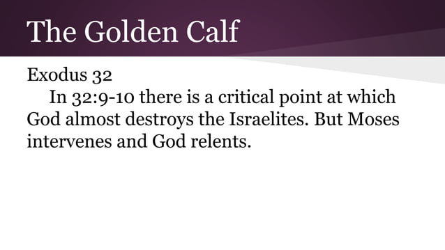 An Overview of Exodus | PPTX