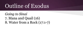An Overview of Exodus | PPTX