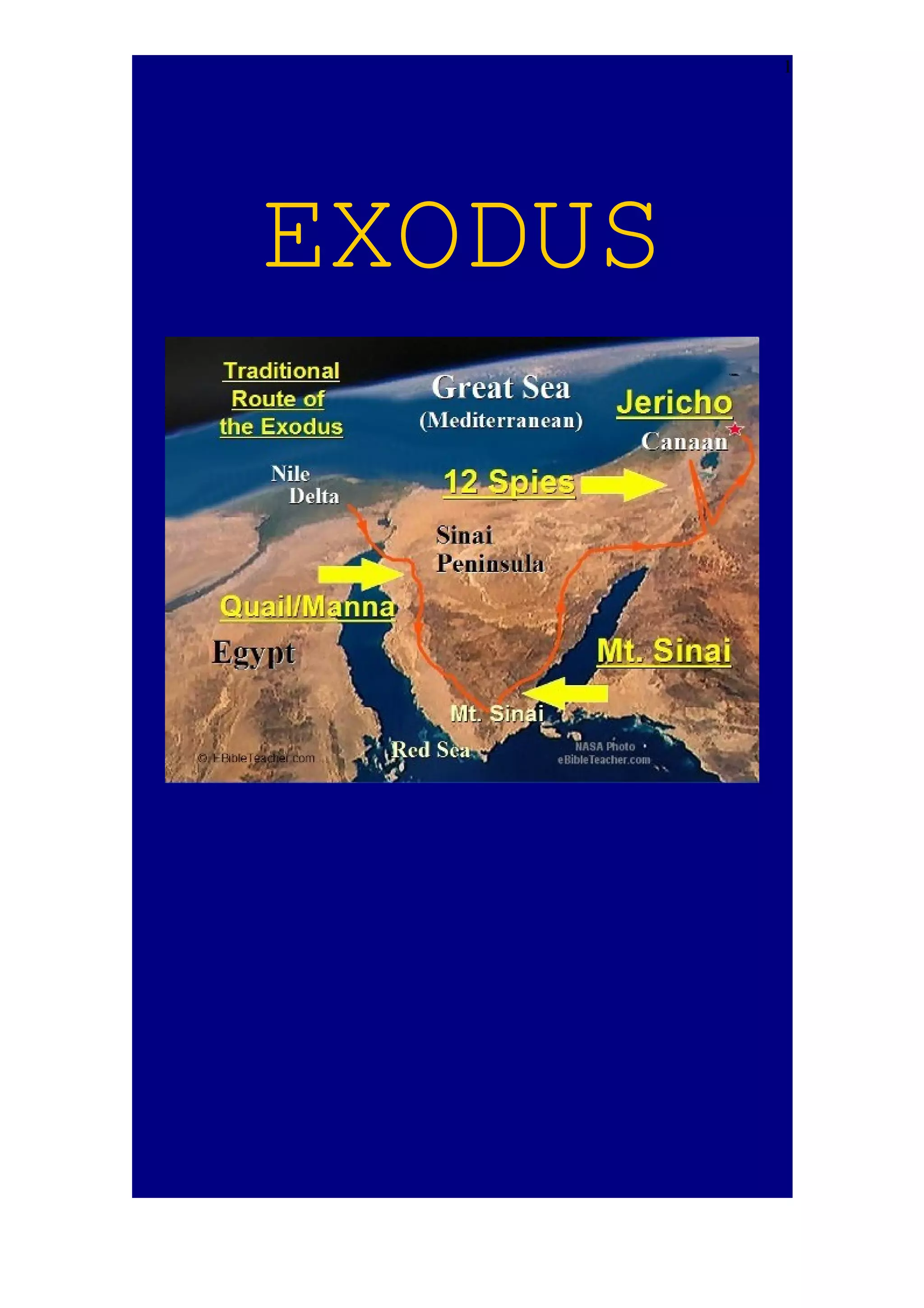 THE BOOK OF EXODUS | DOC