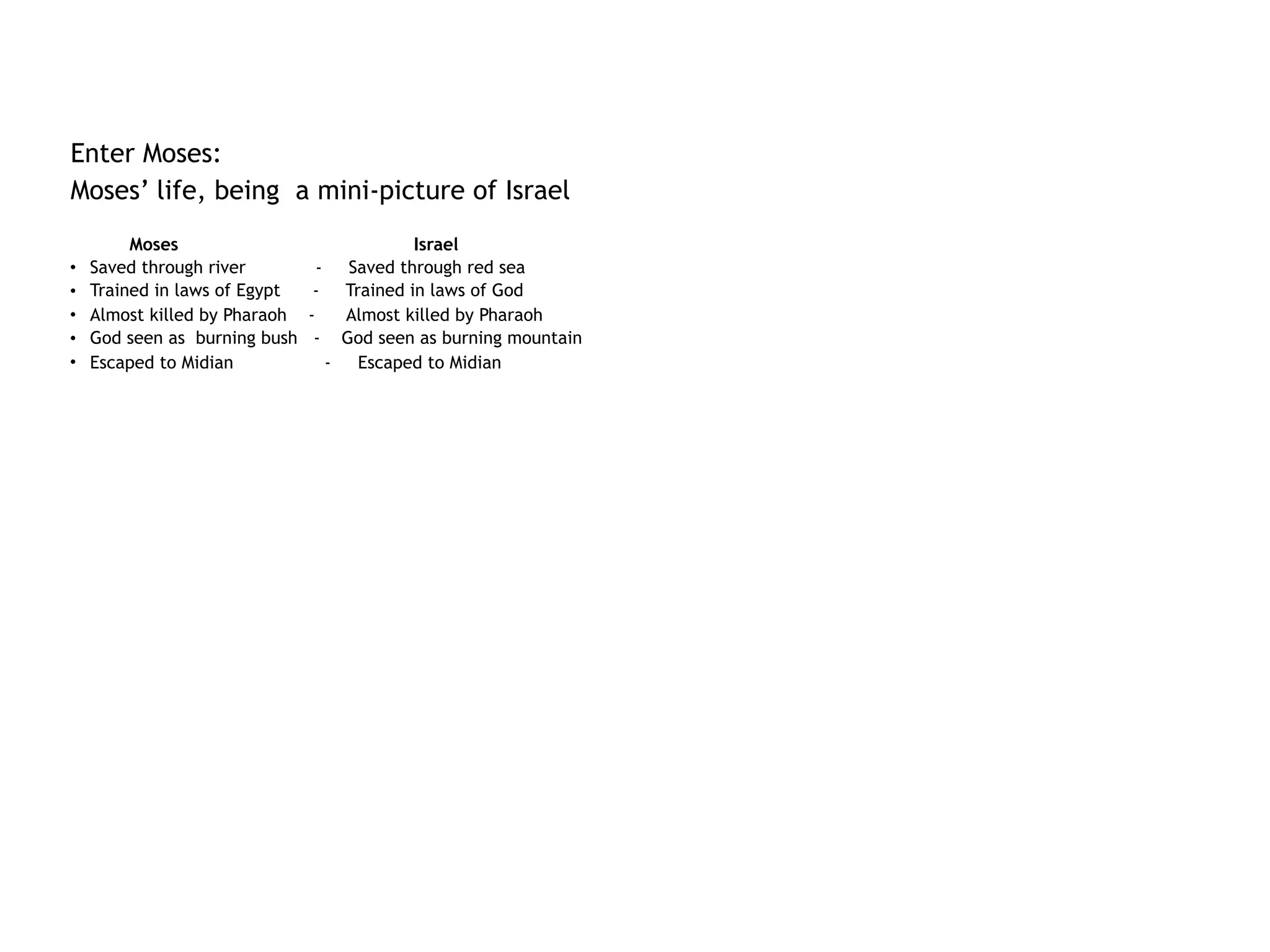 Exodus Overview | PDF