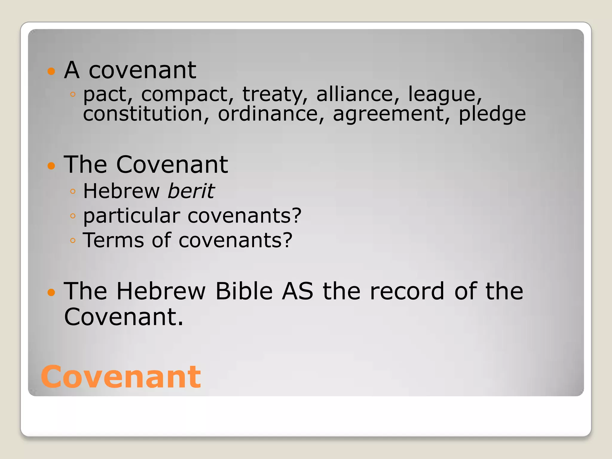 Exodus slides | PPTX