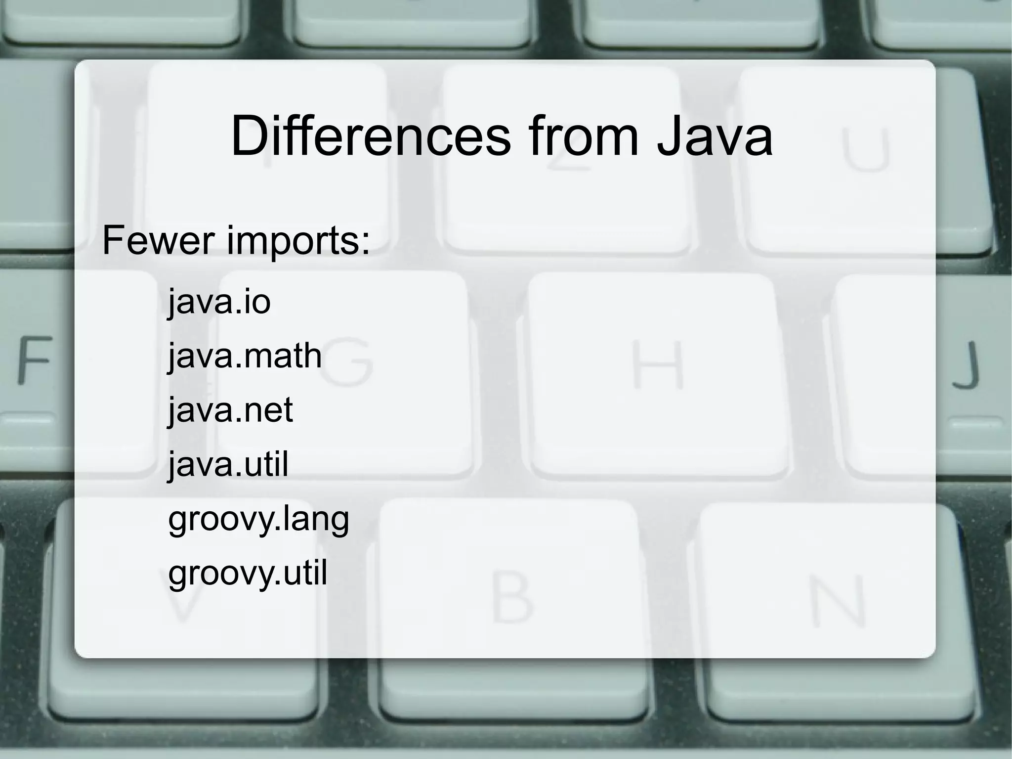 eXo EC - Groovy Programming Language | PPT