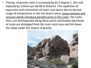 Exogenetic Process-Geomorphology Chapter | PPT