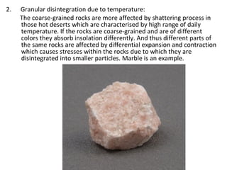 Exogenetic Process-Geomorphology Chapter | PPT