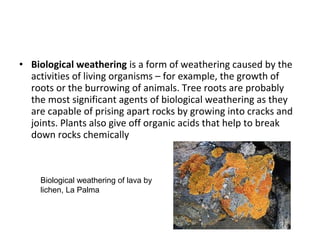 Exogenetic Process-Geomorphology Chapter | PPT