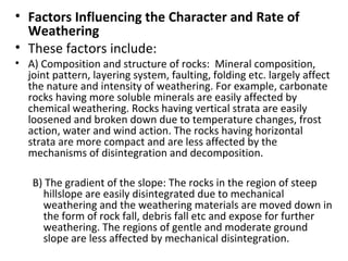 Exogenetic Process-Geomorphology Chapter | PPT | Geology | Science