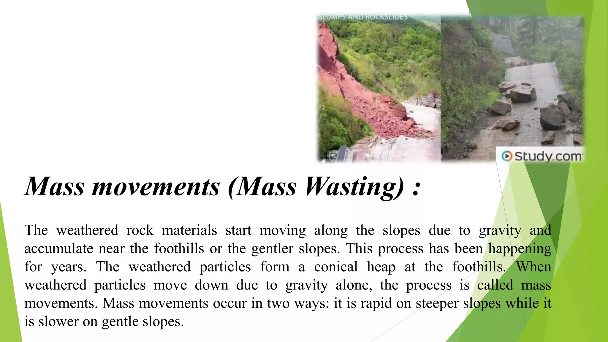 Exogenetic processes | PPTX