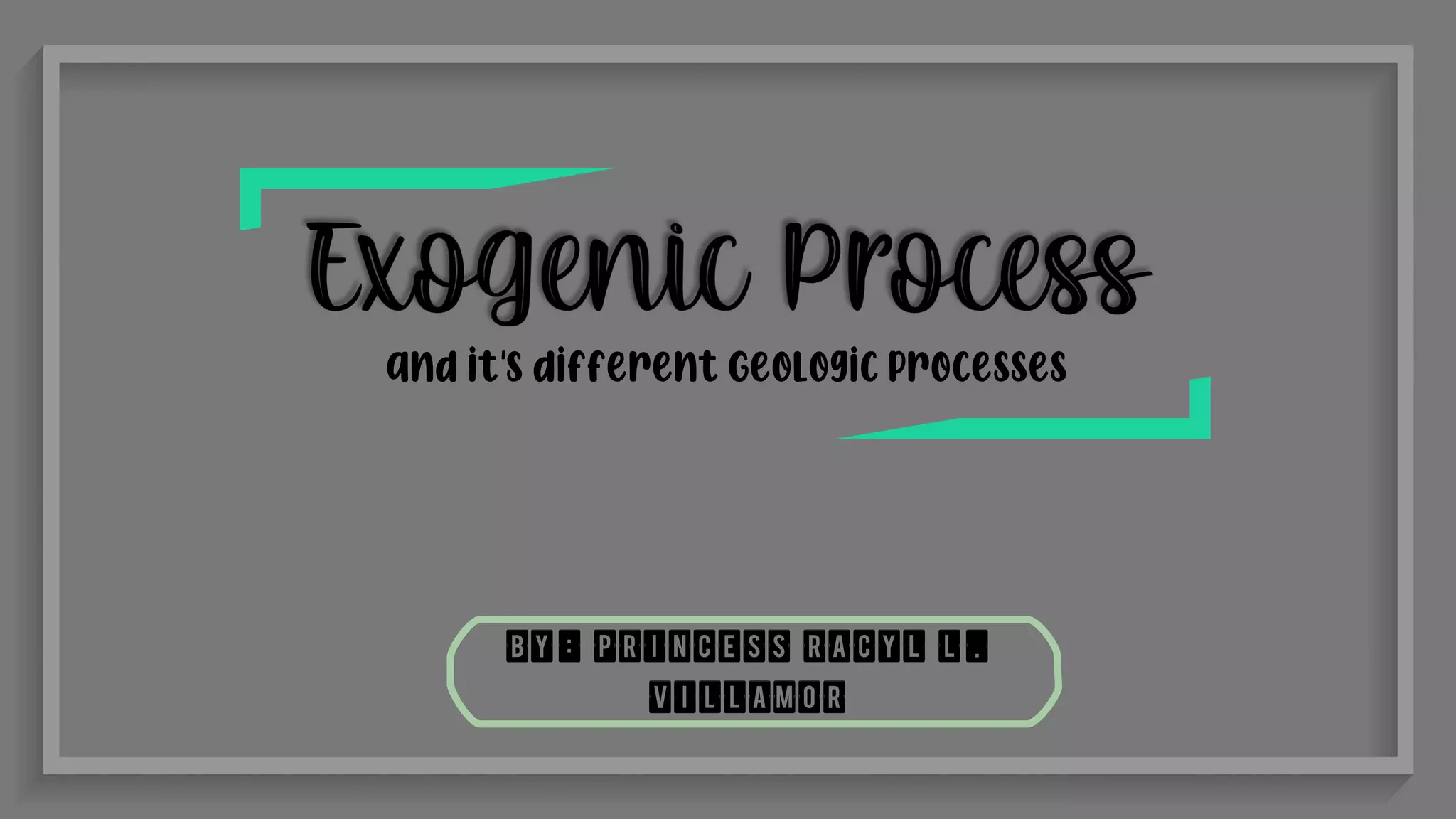 Exogenic process and its geological processes | PDF