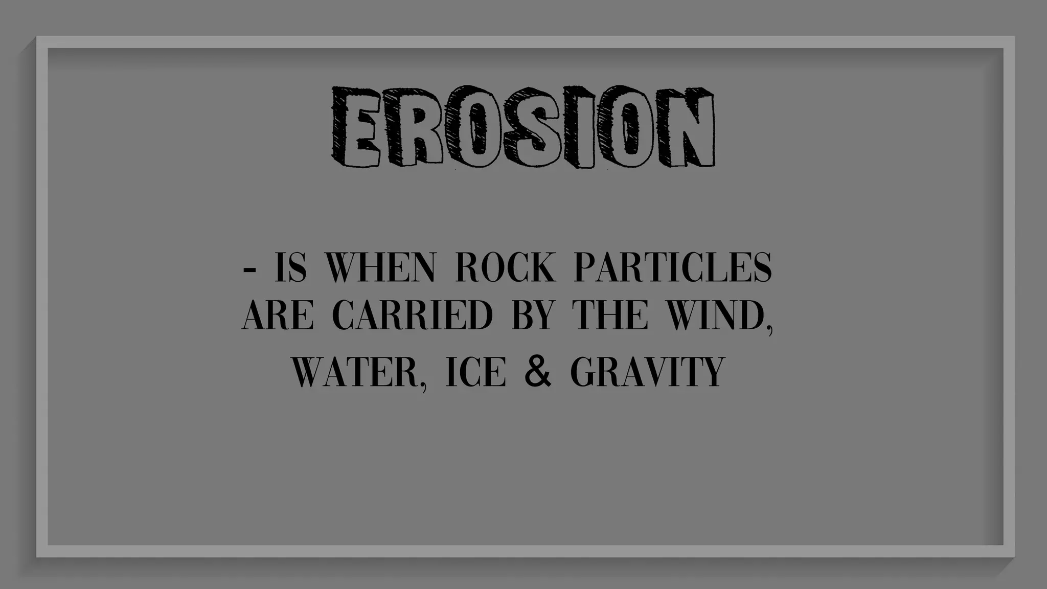 Exogenic process and its geological processes | PPT