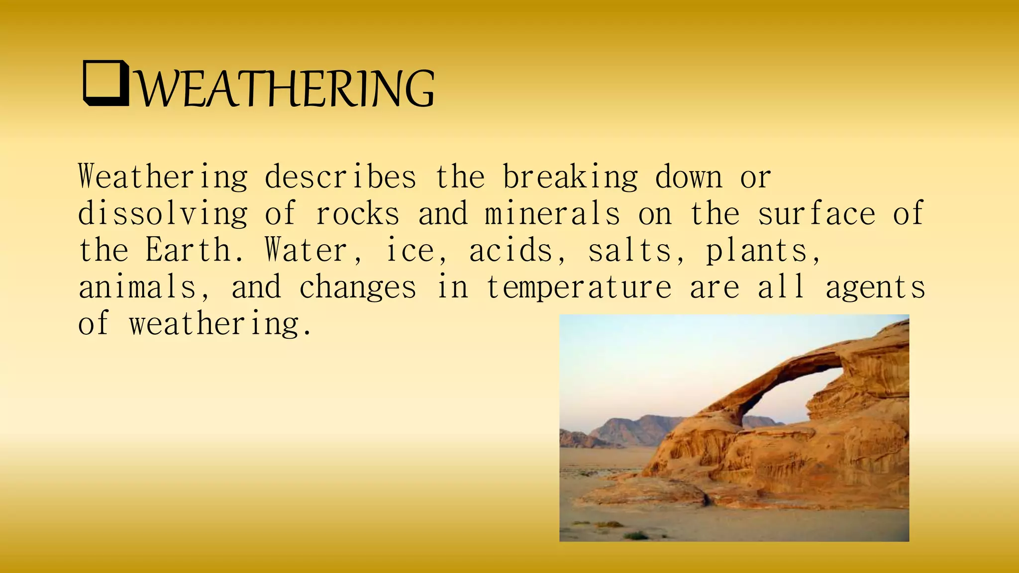 EXOGENIC PROCESS PPT | PPTX