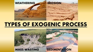 EXOGENIC PROCESS PPT | PPTX