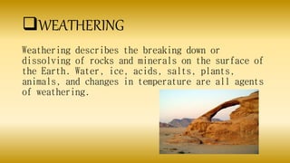 EXOGENIC PROCESS PPT | PPTX