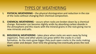 EXOGENIC PROCESS PPT | PPTX