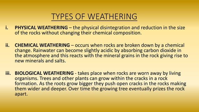 EXOGENIC PROCESS PPT | PPTX