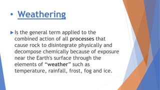 Exogenic processes | PPTX