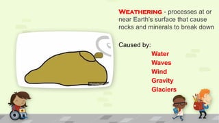 Exogenic Processes - Grade 11- weathering.pptx | Geology | Science