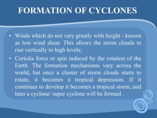 Exogenous disasters cyclones | PPTX