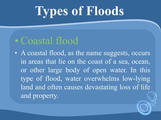 Exogenous disasters floods | PPTX