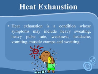 Exogenous disasters heat waves & cold waves | PPTX