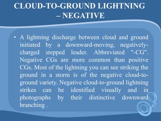Exogenous disasters lightning | PPTX