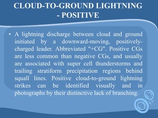 Exogenous disasters lightning | PPTX