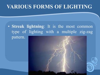 Exogenous disasters lightning | PPTX