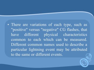 Exogenous disasters lightning | PPTX