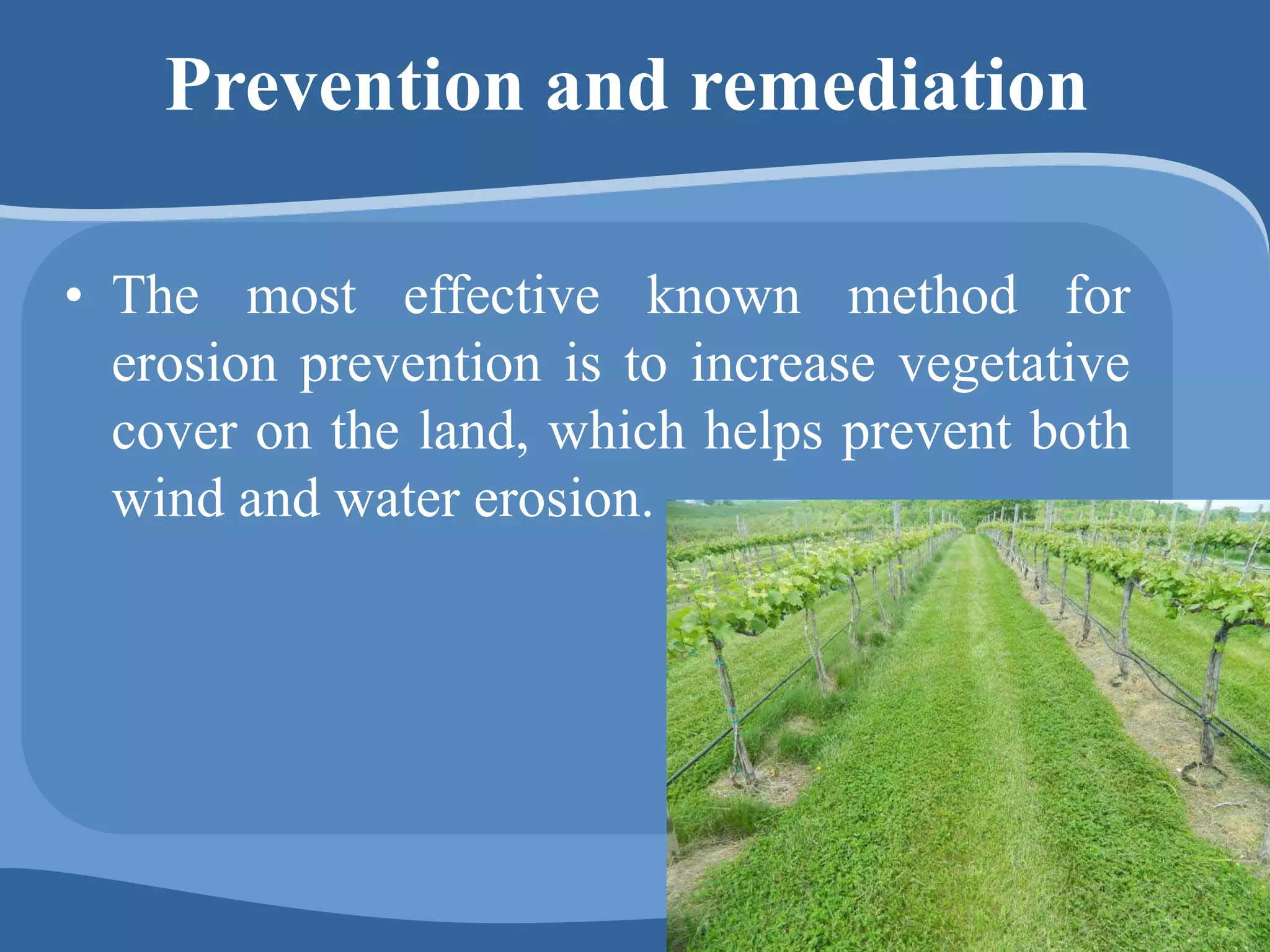 Exogenous disasters soil erosion | PPT