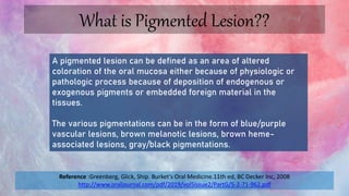 Exogenous Pigmentation of Oral Mucosa | PDF