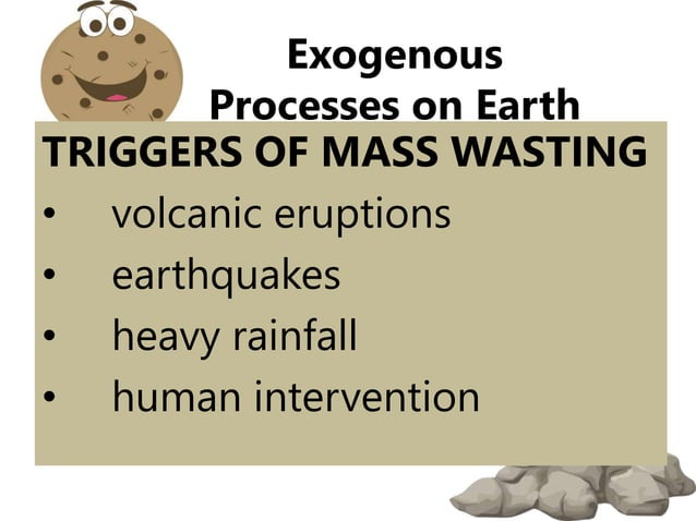 Exogenous processes on earth | PPTX