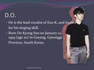 Exo members | PPTX