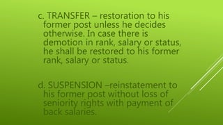 Exoneration report | PPTX