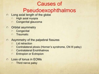Exophthalmometry | PPTX