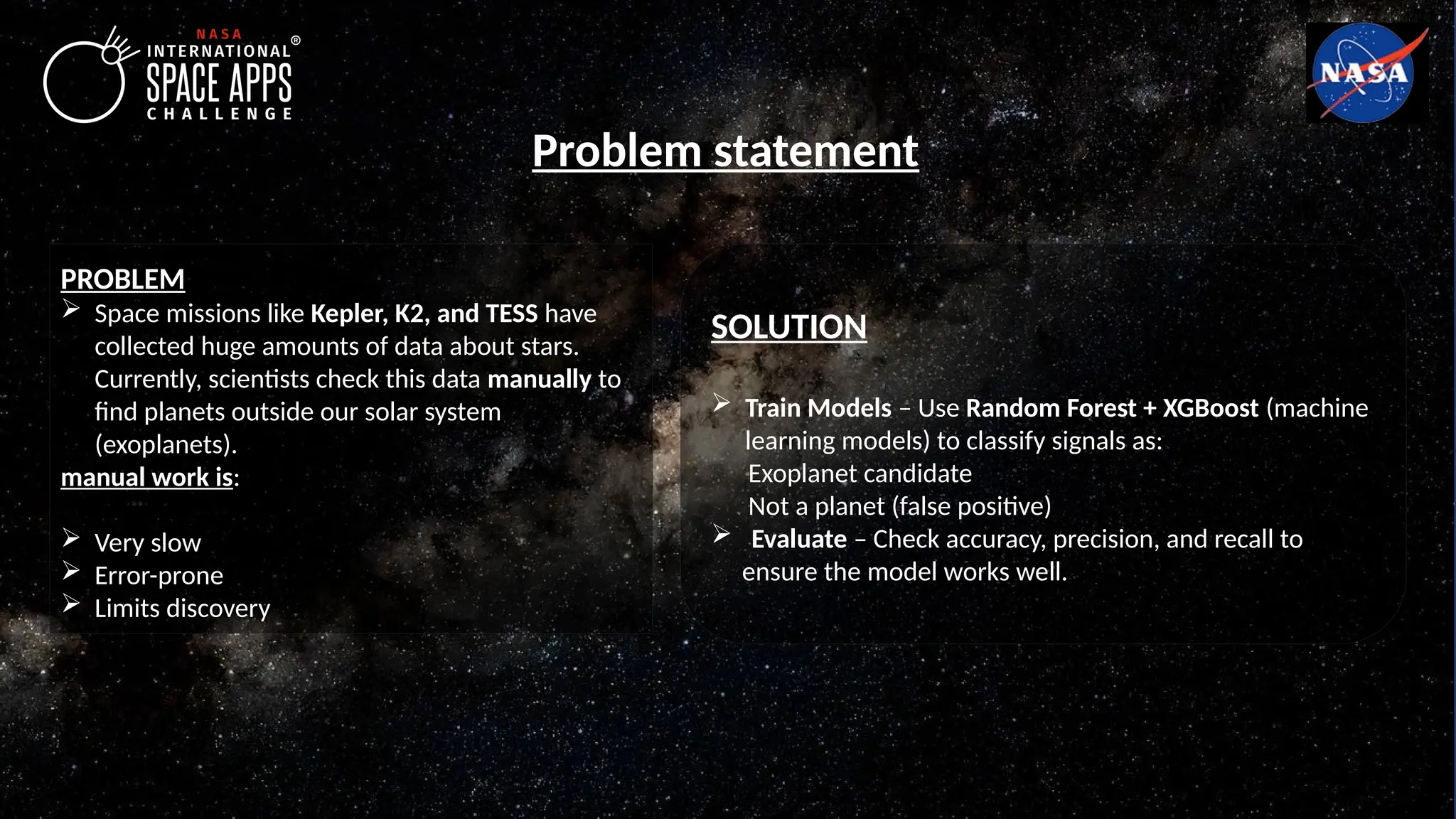 predicting exoplanet using artificial intelligence | PPTX