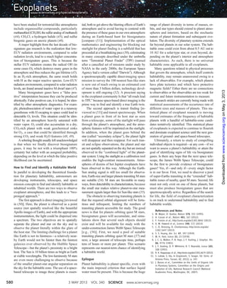 Exoplanet habitability | PDF | Geography | Science