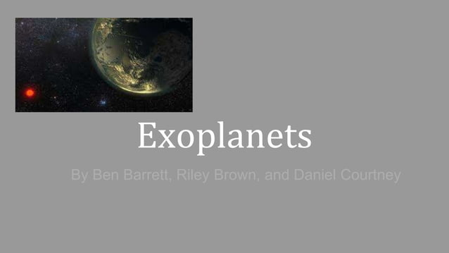 Exoplanets | PPT