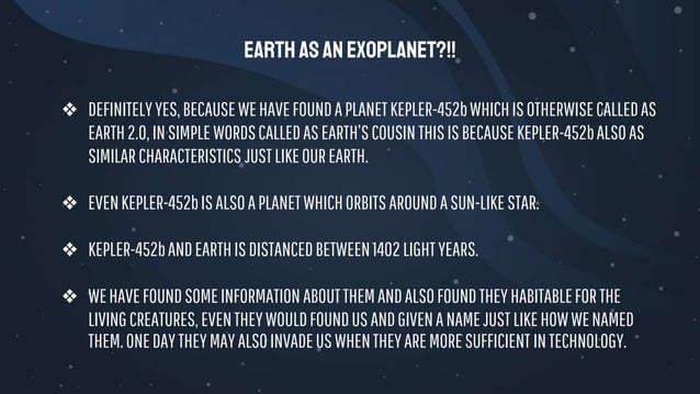 Exoplanets ppt | PPTX