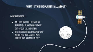Exoplanets ppt | PPTX