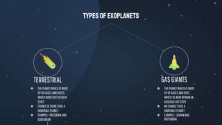 Exoplanets ppt | PPTX