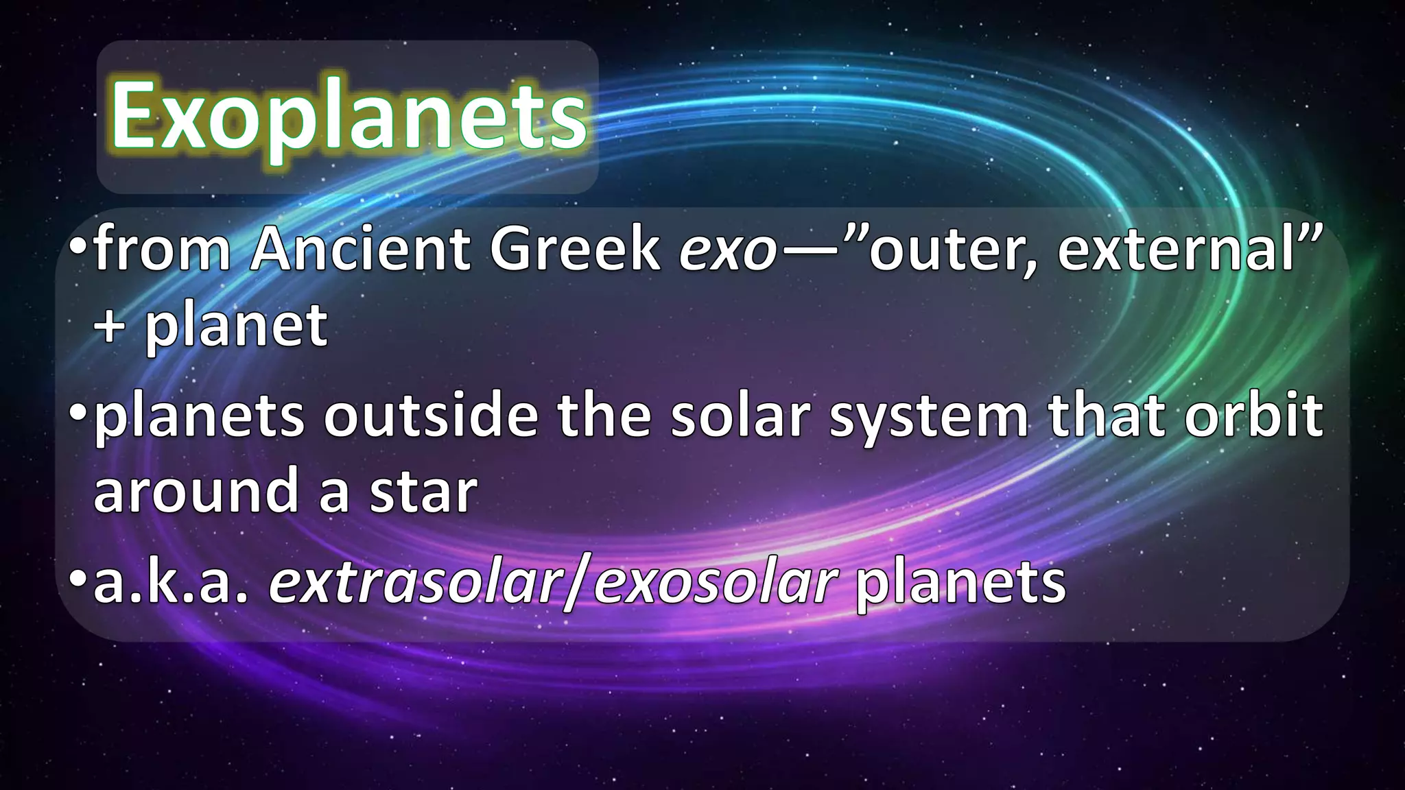 Exoplanets and Extraterrestrial Life | PPTX
